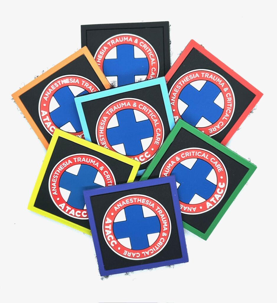 ATACC Team coloured PVC patches - ATACC Group - First Aid & Medical ...